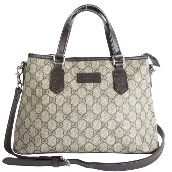 Gucci | Bags | Gucci Authentic Brown Leather Shoulder Bag | Poshmark